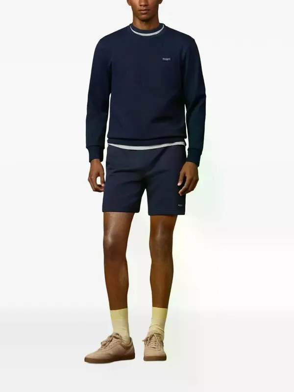 HACKETT LONDON Logo-patch Crew-neck Sweatshirt