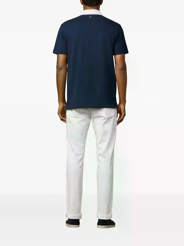 HACKETT LONDON Colour-blocked Rugby Shirt