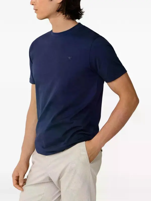 HACKETT LONDON Logo-embroidered Cotton T-shirt