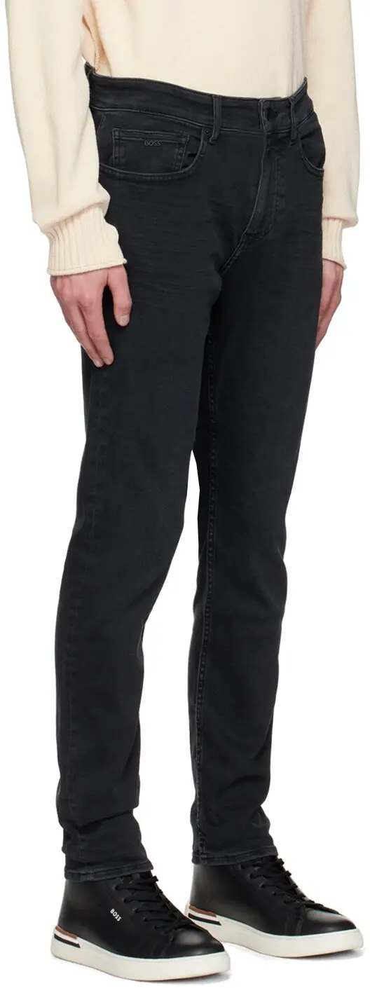 Hugo Boss Mid-rise Slim-fit Jeans