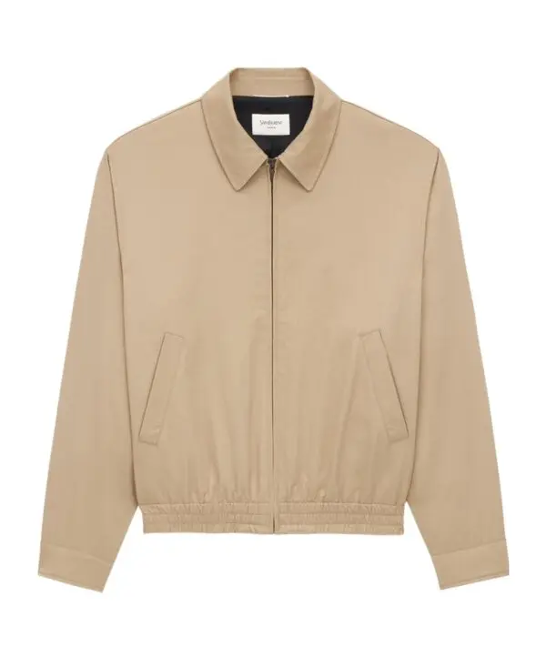 Saint Laurent Zip-up Short Jacket