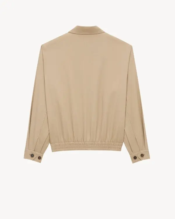 Saint Laurent Zip-up Short Jacket
