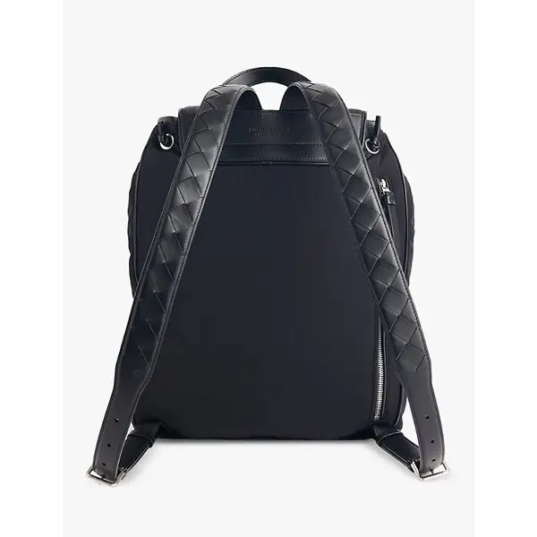 Bottega Veneta Nylon Intrecciato Backpack