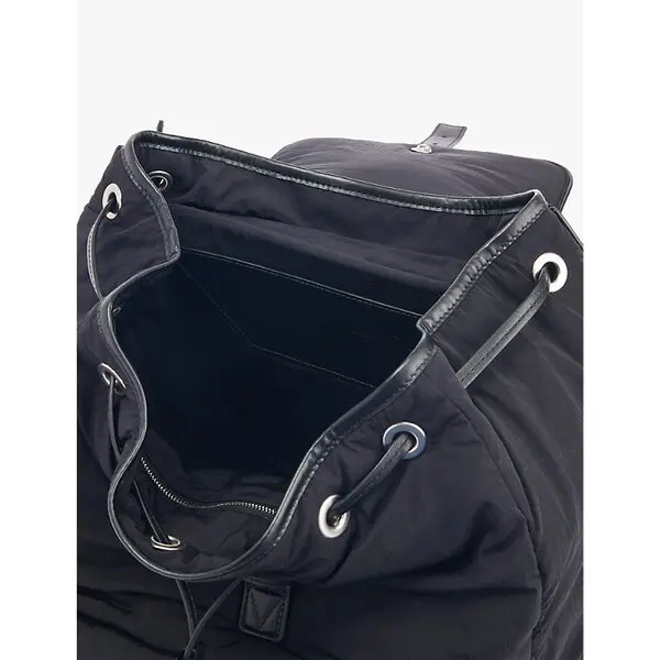 Bottega Veneta Nylon Intrecciato Backpack