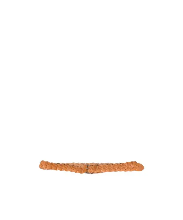 Miu Miu Leather Belt - Brown