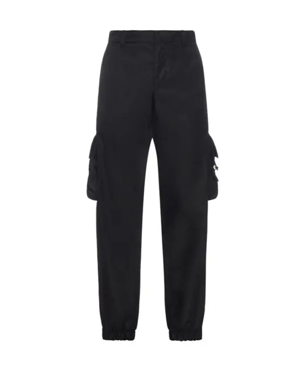 Prada Re-nylon Cargo Pants - Black