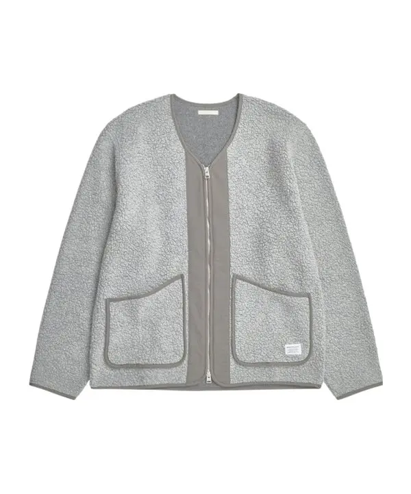 Norse Projects Wool Blend Zip-up Casual Jacket