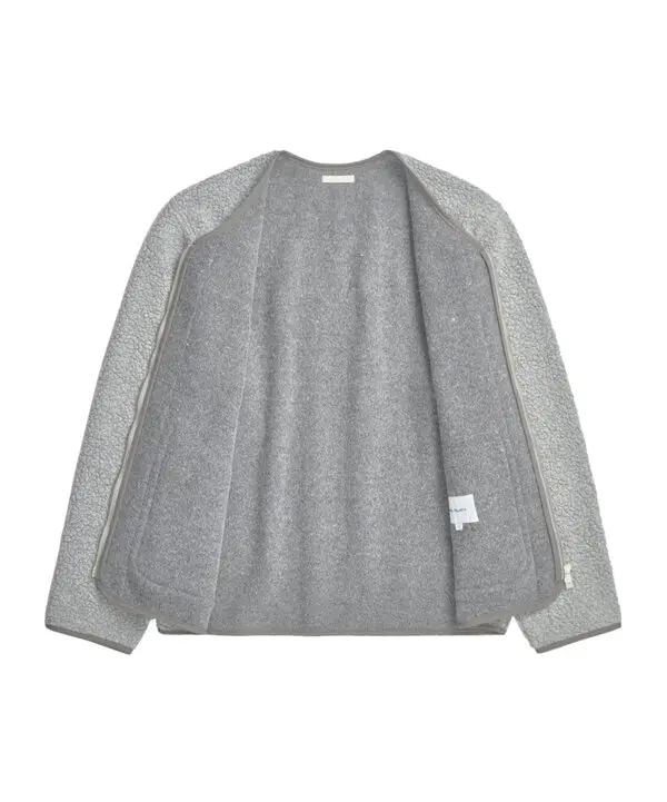Norse Projects Wool Blend Zip-up Casual Jacket