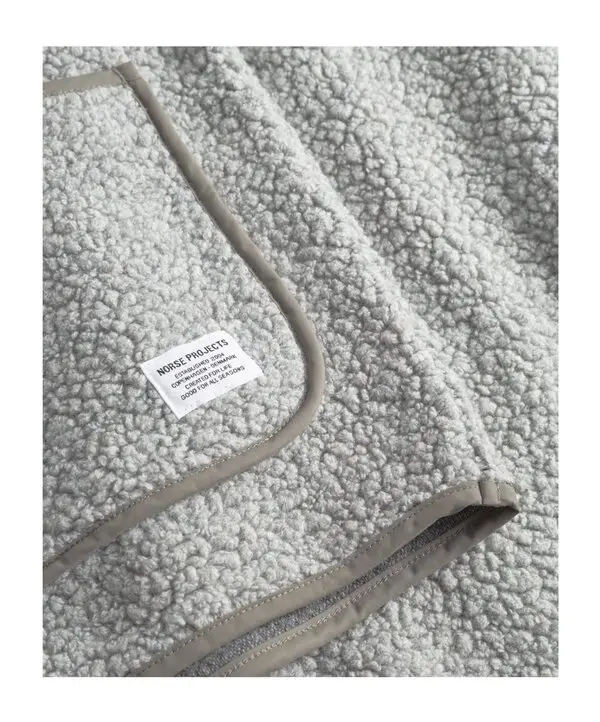 Norse Projects Wool Blend Zip-up Casual Jacket