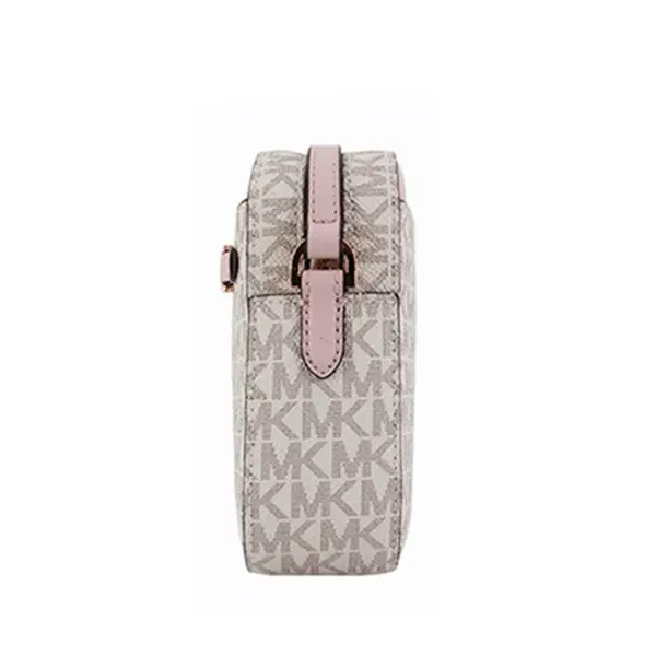 Michael Kors Monogram Crossbody Bag With Chain Strap