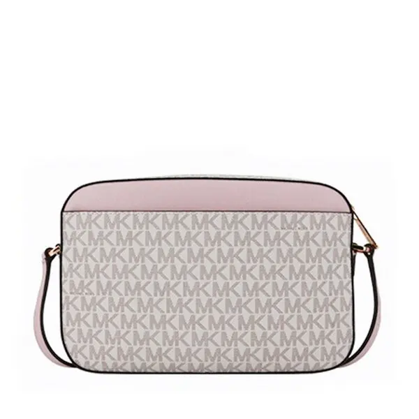 Michael Kors Monogram Crossbody Bag With Chain Strap