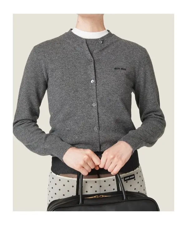 Miu Miu Cashmere Knit Cardigan