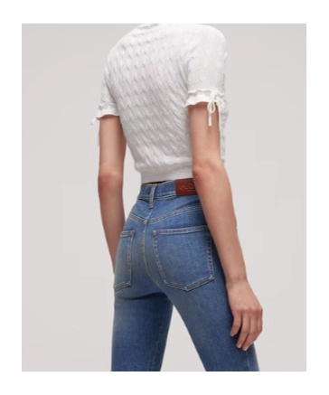 Gucci Braided Cotton Blend Top