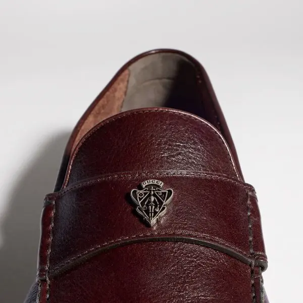 Gucci Loafers With Crest Detail