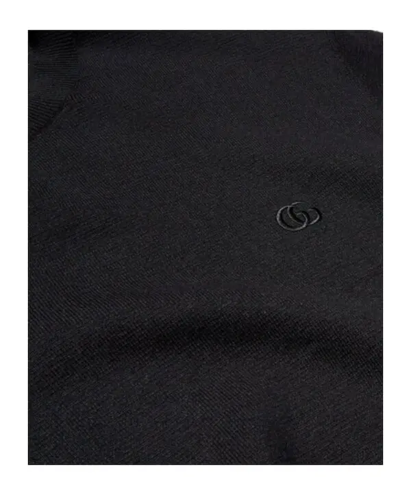Gucci Knit Silk Cotton T-shirt With Embroidery