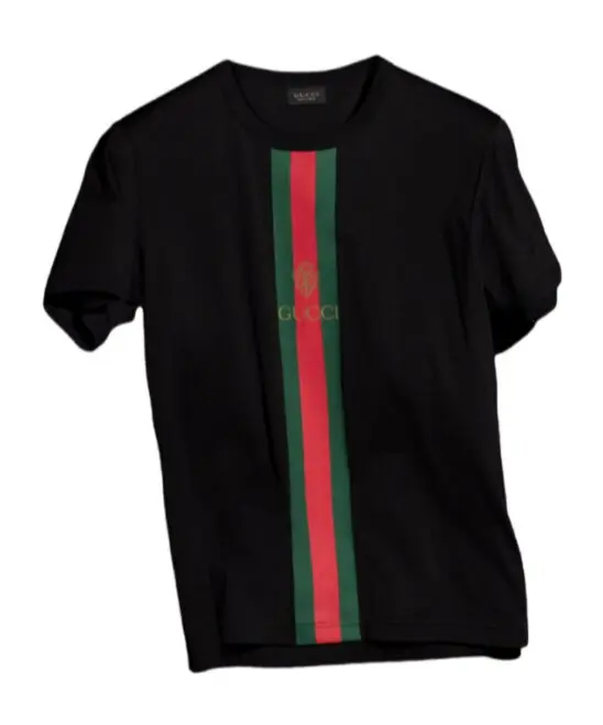 Gucci Cotton Jersey T-shirt With Print - Black