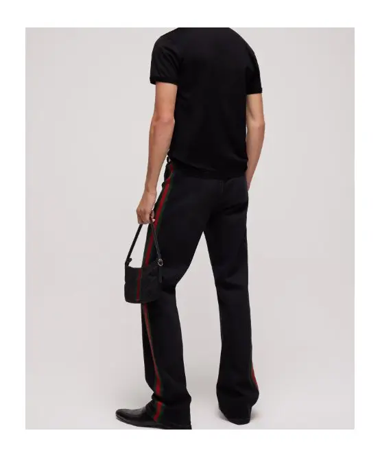 Gucci Cotton Jersey T-shirt With Print - Black