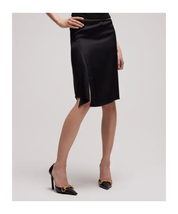Gucci Silk Duchesse Skirt
