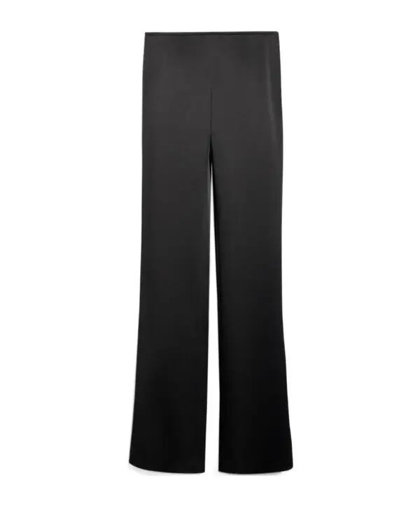 Gucci Crêpe Satin Wide Leg Pants