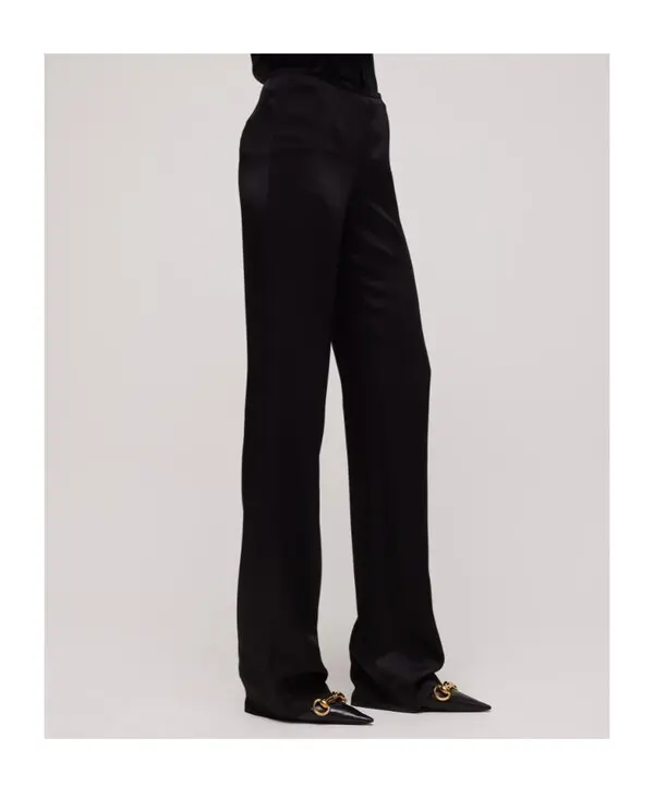 Gucci Crêpe Satin Wide Leg Pants