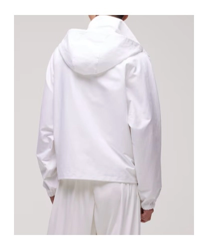 Gucci Compact Cotton Canvas Zip Jacket - White