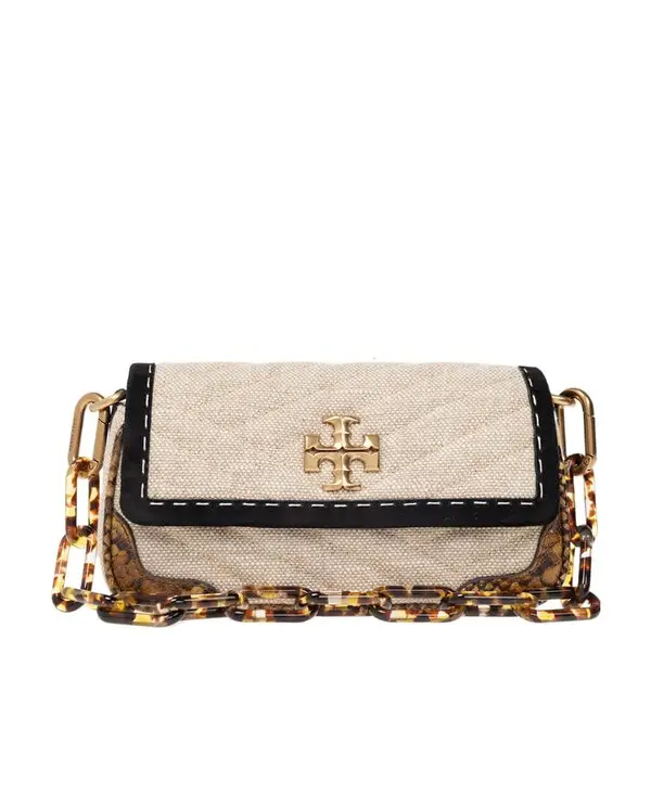 Tory Burch Small Kira Mixed-media Shoulder Bag