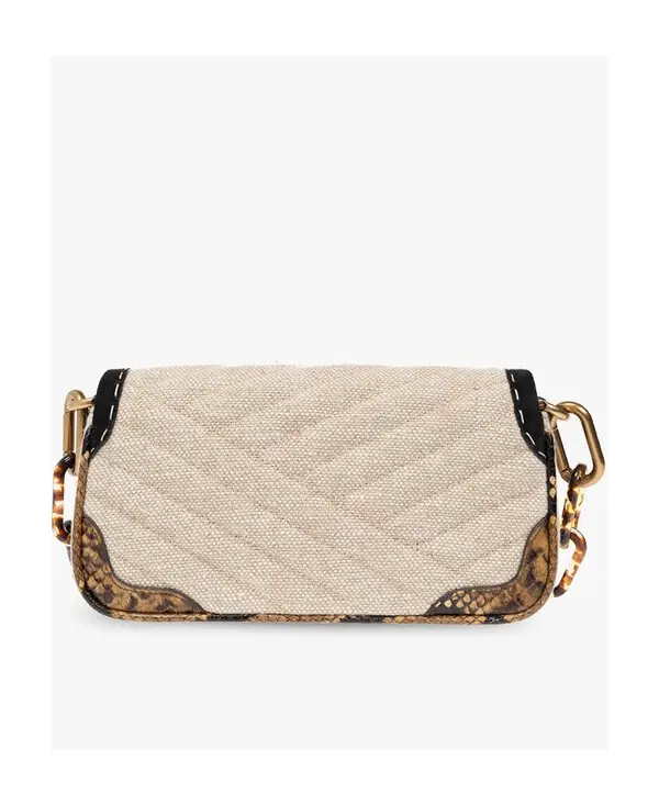Tory Burch Small Kira Mixed-media Shoulder Bag