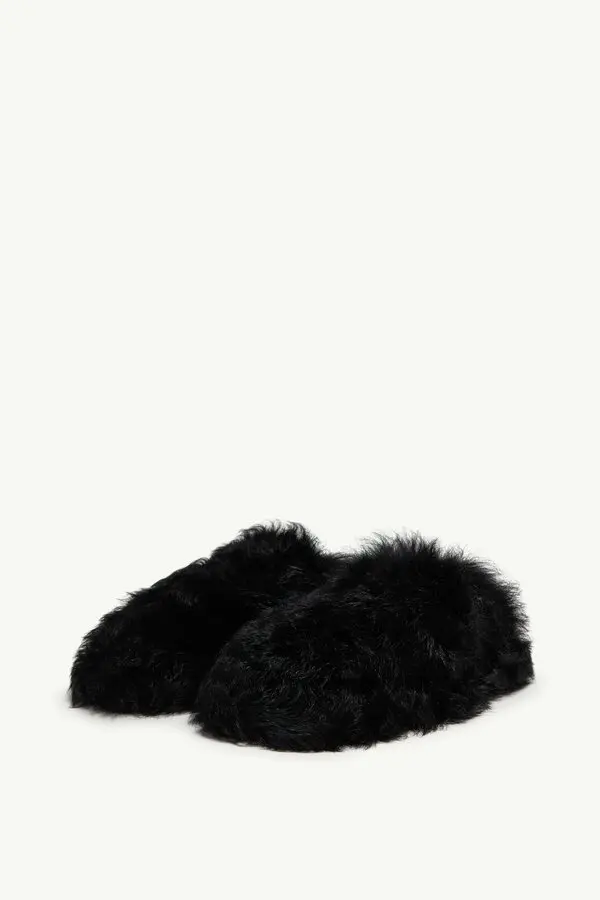 Moncler Snug Shearling Flats