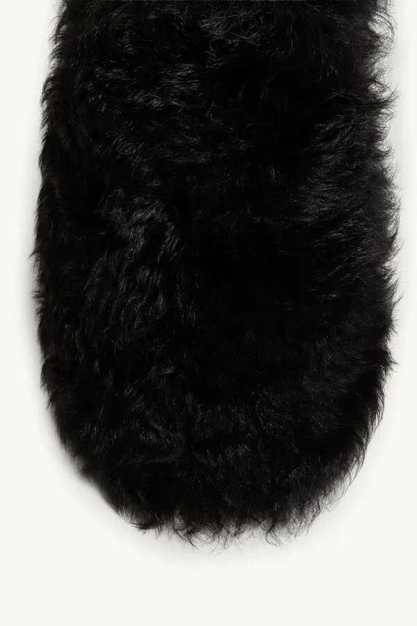 Moncler Snug Shearling Flats