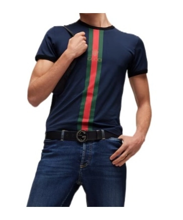 Gucci Cotton Jersey T-shirt With Print