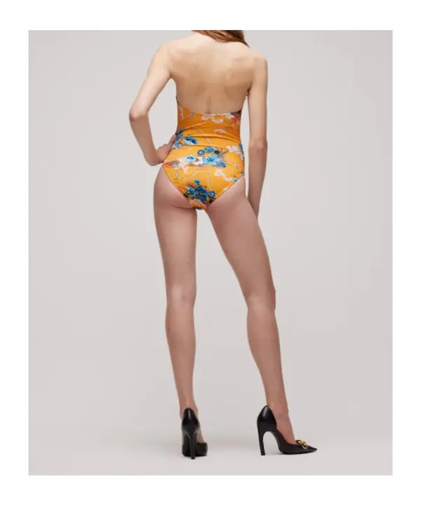 Gucci Printed Sparkling Jersey Swimsuit - Multi-color