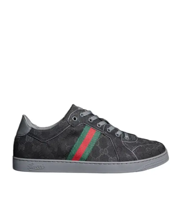 Gucci Low-top Sneakers With Gg Canvas And Web Detail