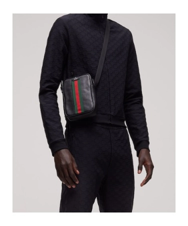 Gucci Gg Jersey Jacquard Zip Jacket