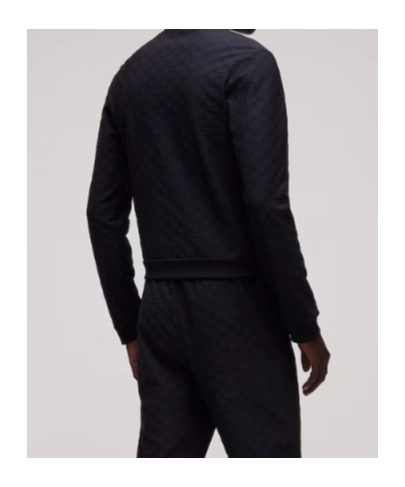 Gucci Gg Jersey Jacquard Zip Jacket