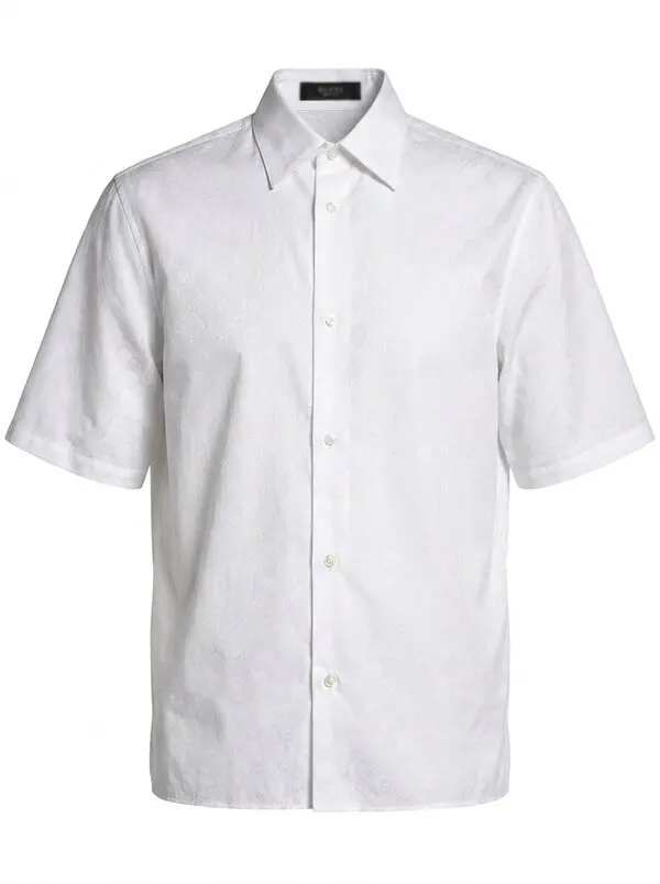 Gucci Gg Cotton Poplin Shirt - White