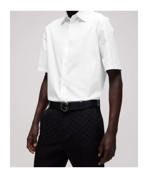 Gucci Gg Cotton Poplin Shirt