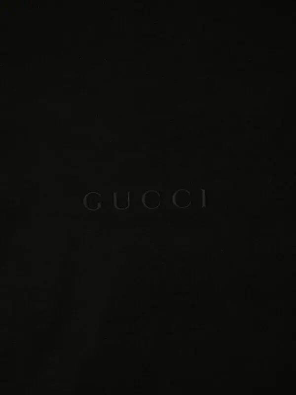 Gucci Bomber Jacket With Leather Sleeves