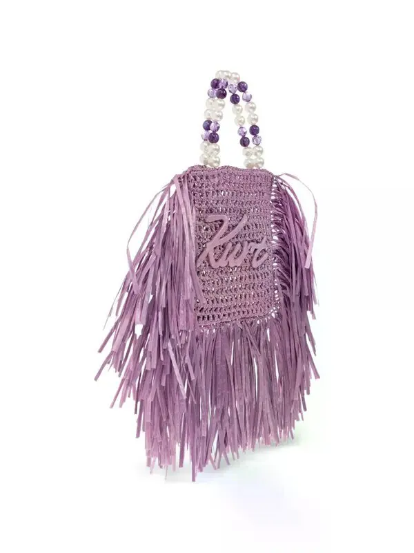 Kurt Geiger Mini Fringed Tote Bag