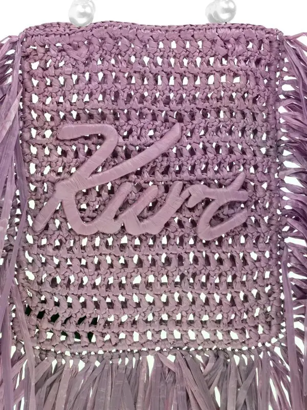 Kurt Geiger Mini Fringed Tote Bag
