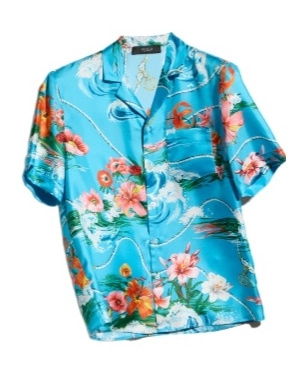 Gucci Printed Silk Twill Bowling Shirt - Multicolor
