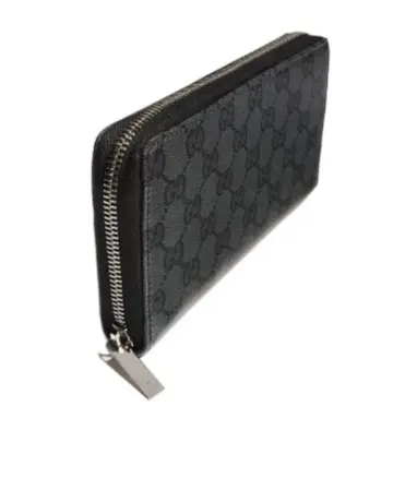 Gucci Gg Zip-around Wallet - Black