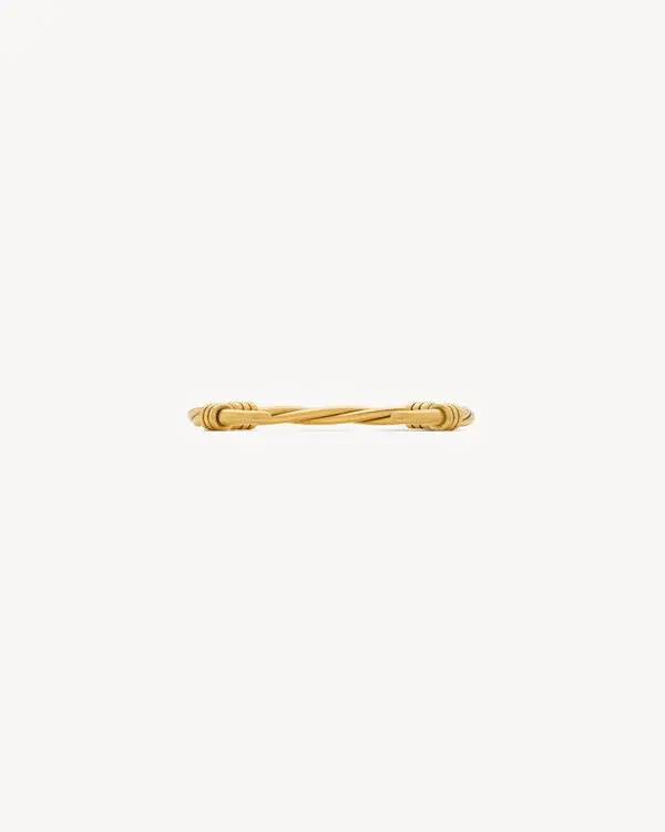 Saint Laurent Twist Cuff