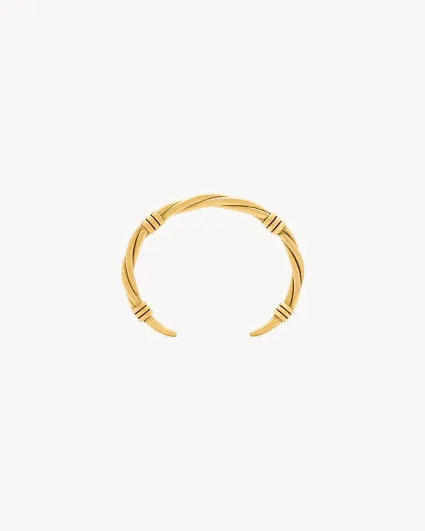 Saint Laurent Twist Cuff