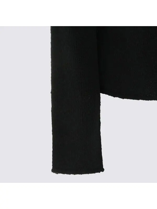 THE ROW Long-sleeved Knitwear With Crochet Piping