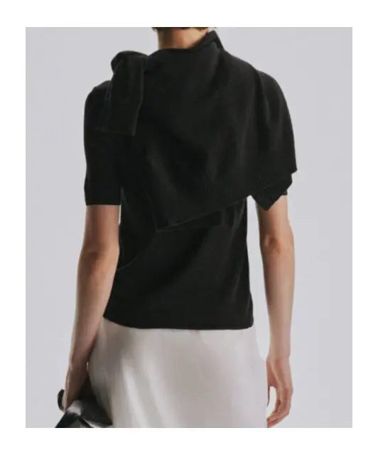 THE ROW Ozzi Short-sleeve Top