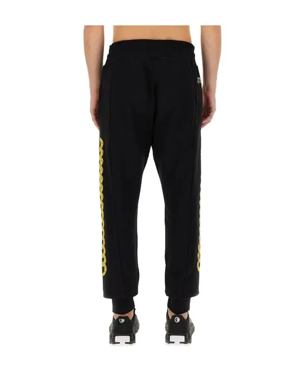 Versace Chain-print Drawstring Pants
