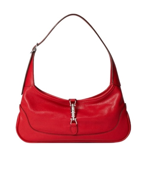 Gucci Jackie Slim Medium Shoulder Bag - Red