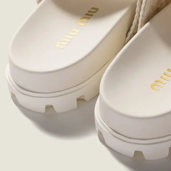 Miu Miu Crochet Sandals