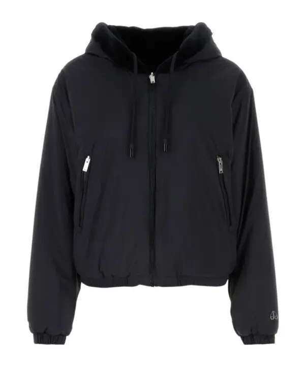 Moose Knuckles Eaton Bunny Reversible Zipped Jacket - Black
