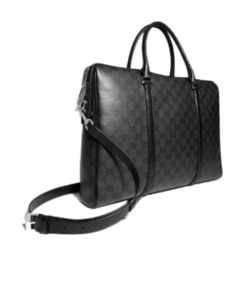 Gucci Monogrammed Leather Briefcase